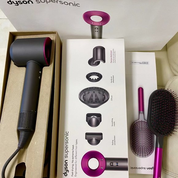 Dyson | Hair | Dysons Supersonic Hair Dryer Five Nozzles Complete Accessories | Poshmark